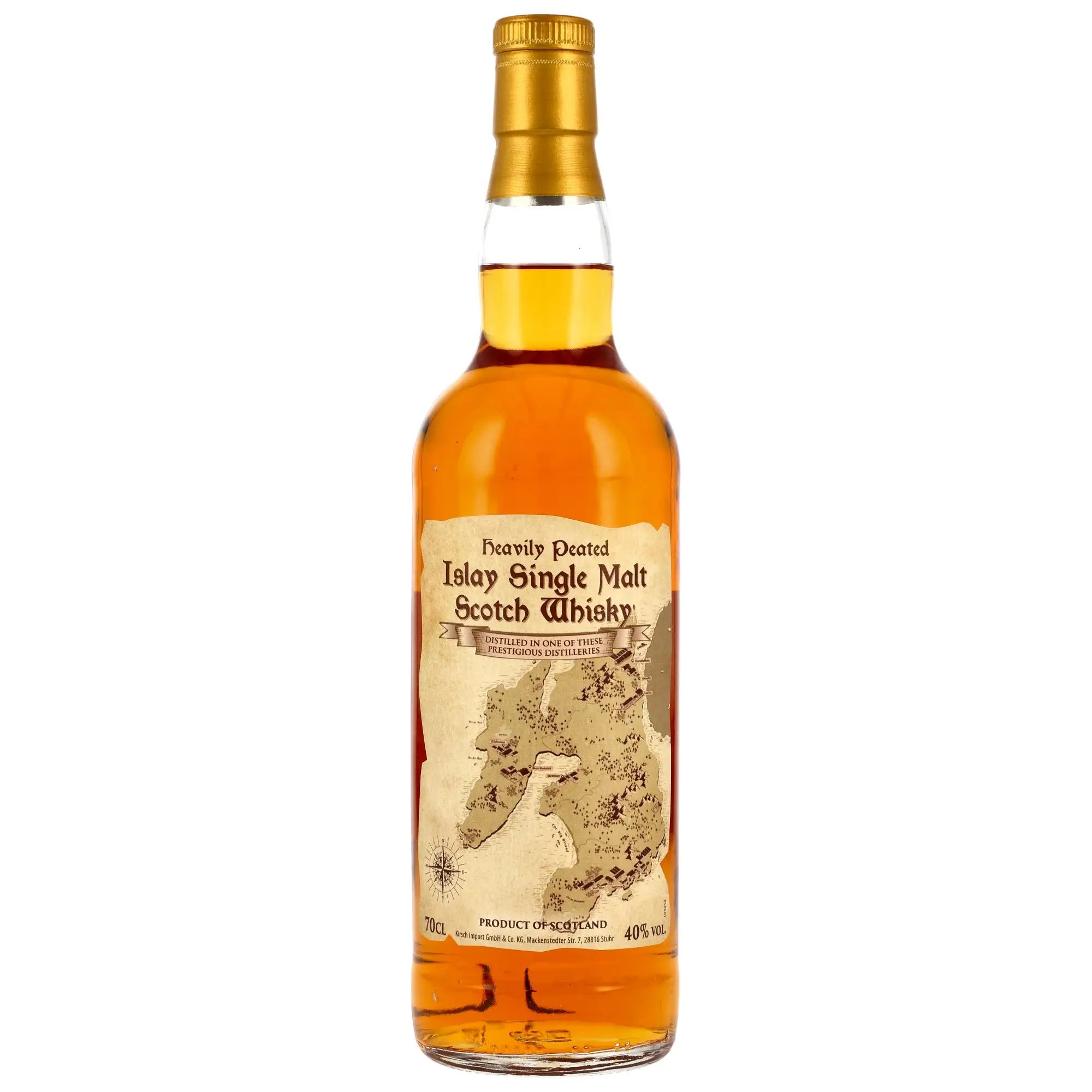 Map of Islay Single Malt Scotch Whisky | FASSGEIST